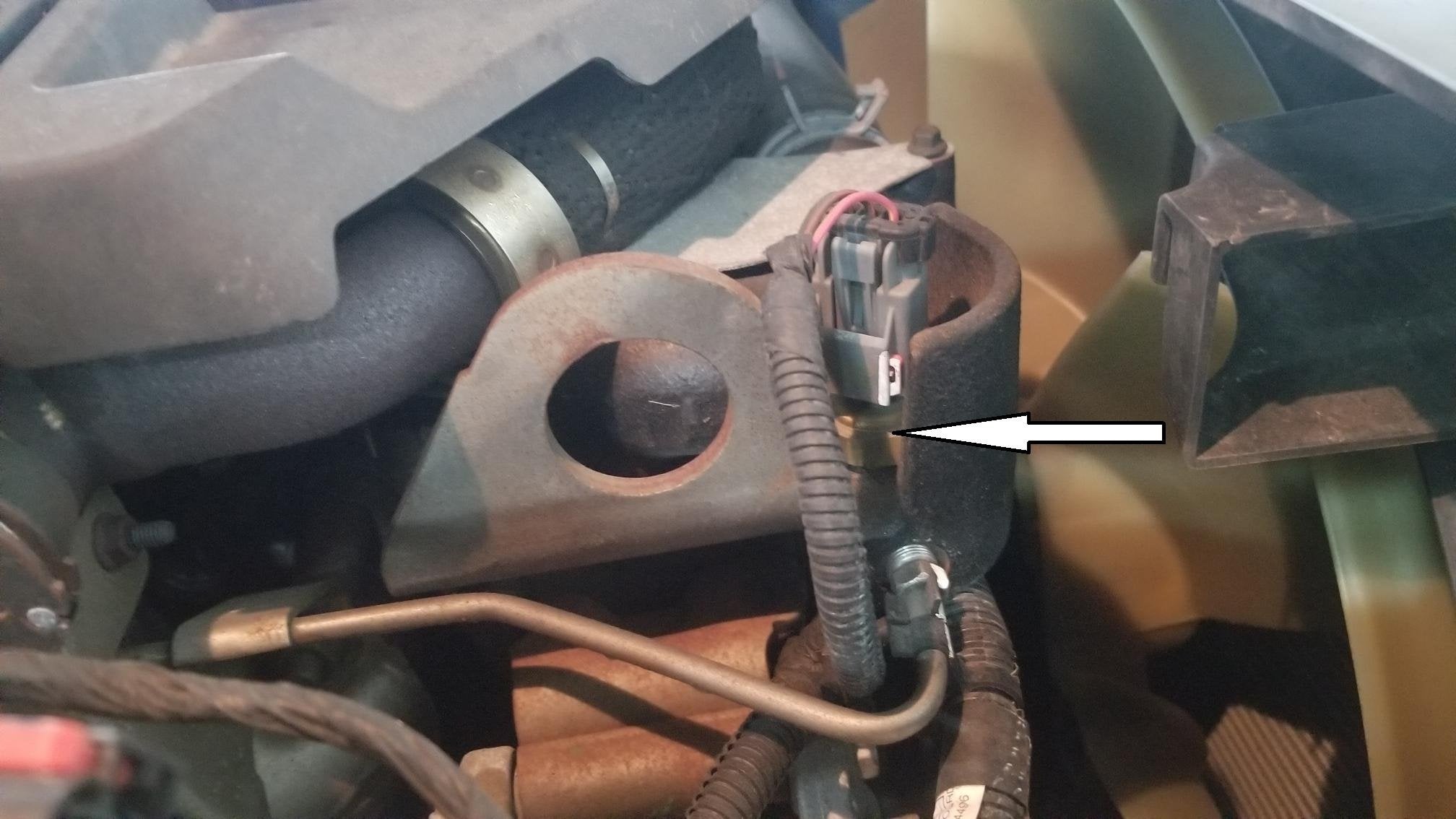6.7 Cummins Nox Sensor B Location 6.7 Cummins Nox Sensor B Location
